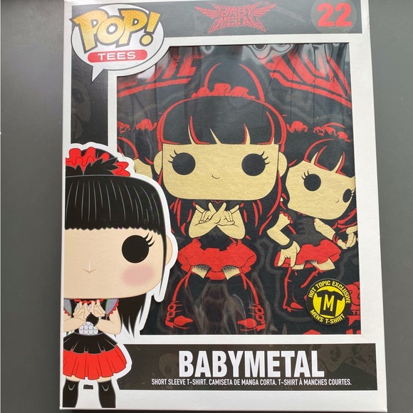 Funko | Shirts | Nib Babymetal Funko Pop Shirt Medium | Poshmark